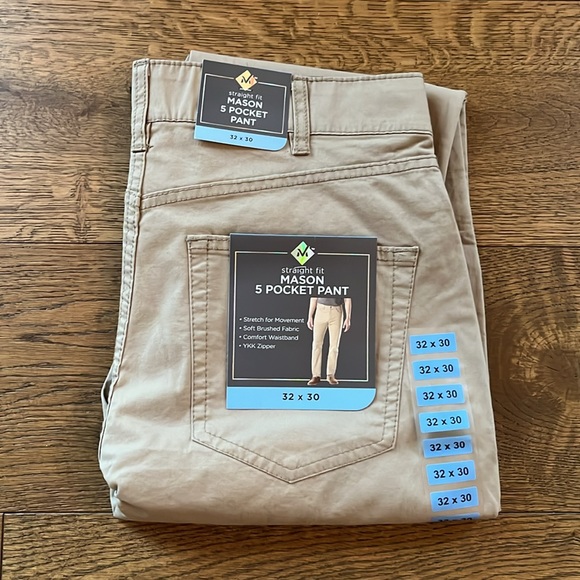 Member's Mark | Pants | New Members Mark Mens Mason Pants 32 X 3 Khaki ...